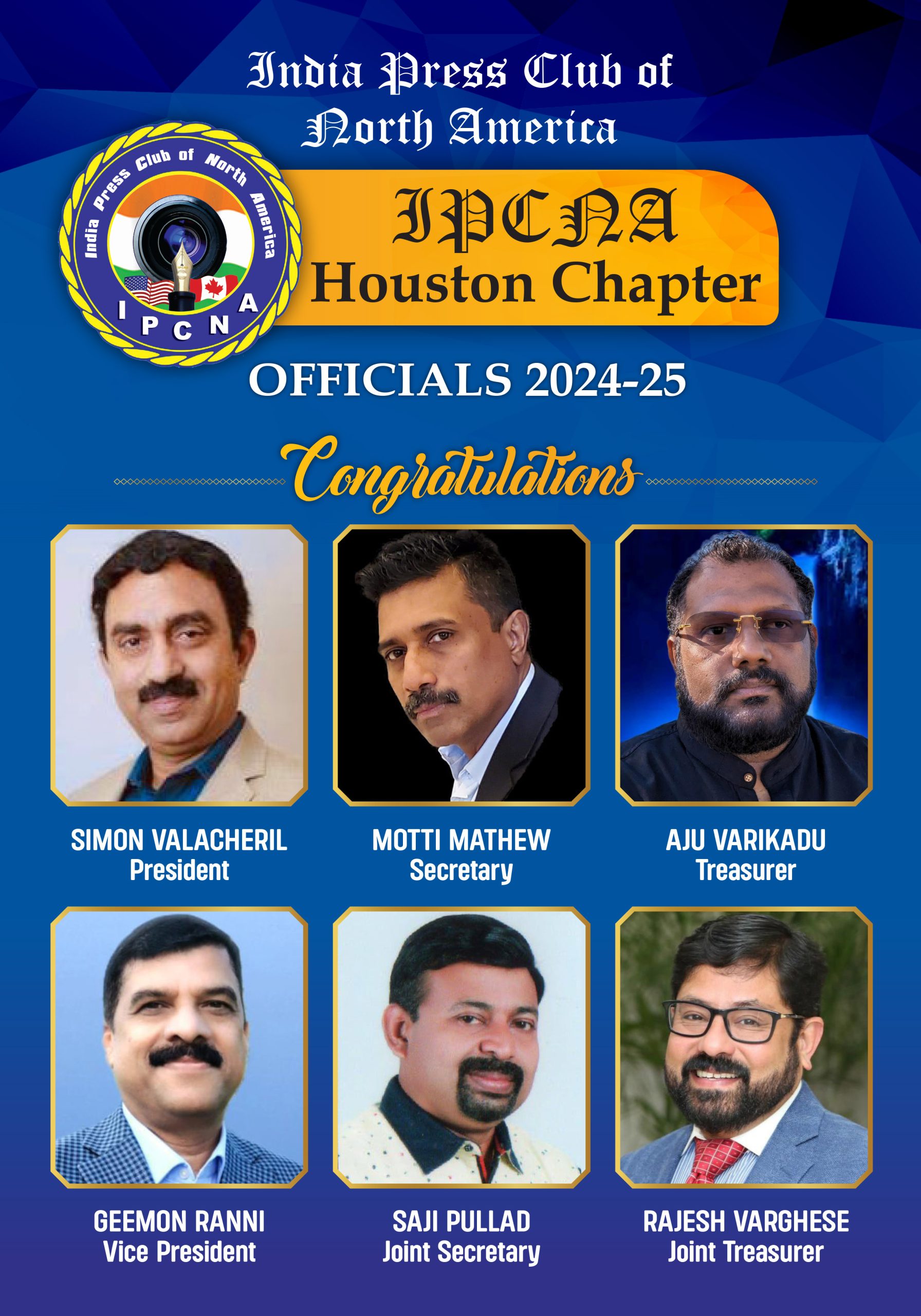 HOUSTON CHAPTER – India Press Club